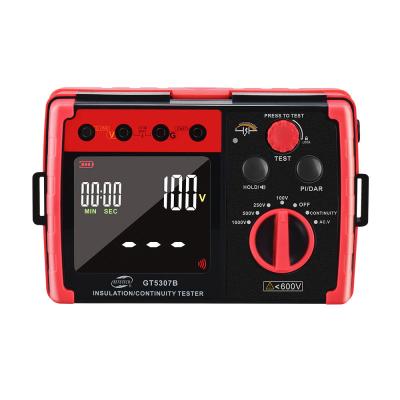 China GT5307B Digital Megger Insulation Resistance Tester 10M Internal Resistance Measurement for sale