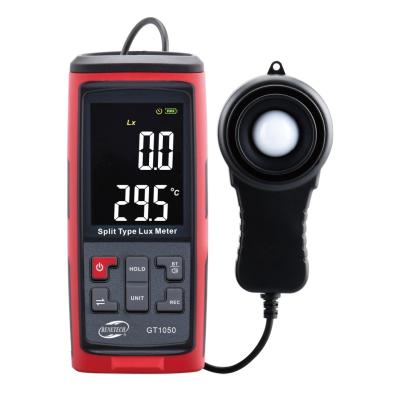 China GT1050 Digital Illuminance Meter Split Type 0~200000lx Range ±3% Error for sale
