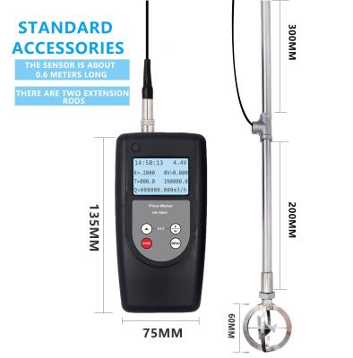 China Sewage Environment Portable Flow Meter FM-100V5 for Automation Velocity Measurement for sale