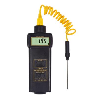 China TM-1310 Industrial Digital Thermocouple Thermometer K Type with LCD Backlight Display for sale