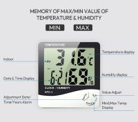 China HTC-1 Digital Thermo Hygrometer for Indoor Climate Monitoring for sale