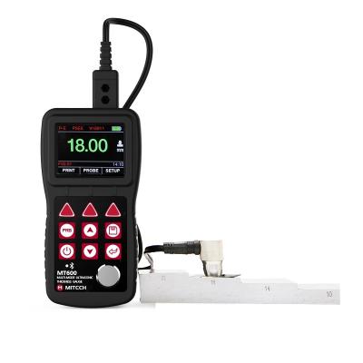 China MT600 Multi-Mode Ultrasonic Thickness Gauge with 0.001mm Resolution and IP65 Protection for Industrial NDT Testing for sale
