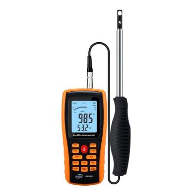 China GM8903, GT8911 Digital Anemometer with 0~45°C Temperature Range USB Connection and Retractable Handle for Wind Speed Measurement for sale