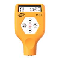 China GT260,GT260 PRO Digital Coating Thickness Gauge with 0~3000μm Range Bluetooth & Mobile APP and Voice Broadcast for sale