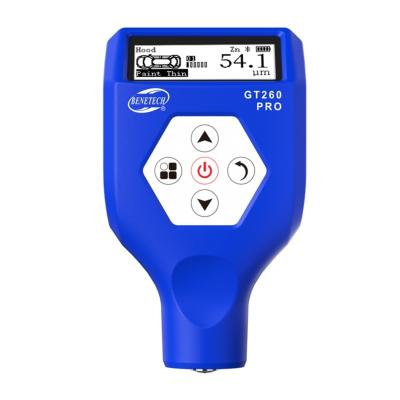 China GT260,GT260 PRO Digital Coating Thickness Gauge with 0~3000μm Range Bluetooth & Mobile APP and Voice Broadcast for sale