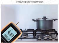China GM521 GM523 Digital Pressure Gauge with 11 Selectable Pressure Units USB Data Export and Large LCD Display for sale