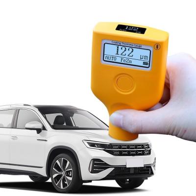 China 86236 Dual Screen Bluetooth Car Paint Meter with Three-Color Backlight for Accurate Coating Thickness Measurement for sale