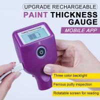 China 86237 High Precision Car Paint Thickness Tester with Bluetooth Function and Rechargeable Lithium Battery for sale