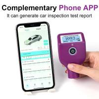 China 86237 High Precision Car Paint Thickness Tester with Bluetooth Function and Rechargeable Lithium Battery for sale