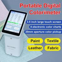 China 86175 Digital Color Difference Meter Hunter Lab Colorimeter 20mm 45/0 Textile Aperture for sale