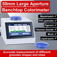 China 86177 Digital Desktop Spectro Colorimeter, Textile Granules Masterbatch Color Lab CMYK RGB Colorimeter for Color Measurement for sale