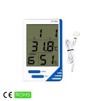 China KT-908 Hygro-Thermometer Clock & Calendar with Indoor and Outdoor Temperature. for sale