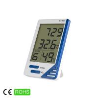 China KT-908 Hygro-Thermometer Clock & Calendar with Indoor and Outdoor Temperature. for sale