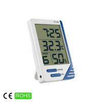China KT-908 Hygro-Thermometer Clock & Calendar with Indoor and Outdoor Temperature. for sale