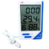 China KT-908 Hygro-Thermometer Clock & Calendar with Indoor and Outdoor Temperature. for sale