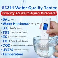 China 86311 Multi-Parameter Water Quality Tester with 9 Water-Quality Parameters, Smart Scoring System, and Temperature Compensation for sale