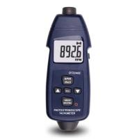 China DT2240E Digital Photo Tachometer Stroboscope with 10.00MHz Quartz Crystal ±(0.05%+1 Digit) Accuracy and 120-20000FPM Speed Adjustment for sale
