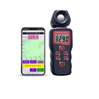 China LX1333pro Bluetooth illuminance recorder with 270-degree rotatable optical probe, dual calibration filters, and Bluetooth data transmission for sale