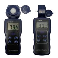 China LX1332B Digital Lux Meter with 200,000 Lux Range, 3 1/2 Digits LCD Display and Silicon Photo Diode with Filter for sale