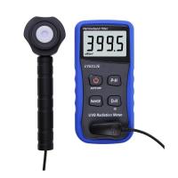 China UVB313E UVB Radiation Meter with 290nm~325nm Wavelength Range, 0.1uW/cm2-400mW/cm2 Measuring Range and Dual-joint Telescopic Handle for sale