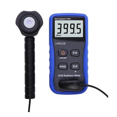 China UVB313E UVB Radiation Meter with 290nm~325nm Wavelength Range, 0.1uW/cm2-400mW/cm2 Measuring Range and Dual-joint Telescopic Handle for sale