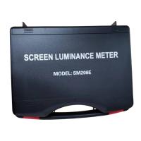 China SM208E Screen Brightness Meter with 0.01~39990 CD/M² Measure Range, Silicon Photocell Detector, and High-definition LCD Display for sale