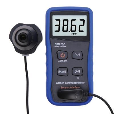 China SM218E Screen Luminance Meter with 0.01～39990cd/m2 Range, Silicon Photocell Detector and HD LCD Display for sale