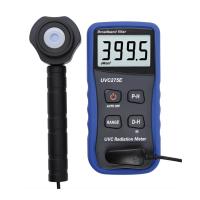 China UVC275E Short-Wave Broadband UV Radiation Meter with 245nm-305nm Wavelength Range and 0.1µW/cm²-400mW/cm² Measuring Range Featuring Dual-Joint Telescopic Handle for sale