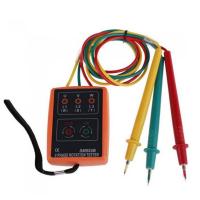 China SM852B Phase Indicator and 3 Phase Rotation Tester with 20Hz~400Hz Frequency Range, 60~600V Working Voltage, and LED/Buzzer Indicators for sale