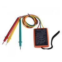 China SM852B Phase Indicator and 3 Phase Rotation Tester with 20Hz~400Hz Frequency Range, 60~600V Working Voltage, and LED/Buzzer Indicators for sale