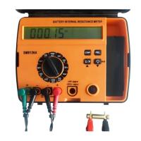 China SM8126A Battery Internal Resistance Tester with 1 kHz Sine Wave Infrared Temperature Probe and Large Backlit LCD Display for sale