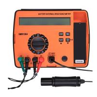 China SM8126A Battery Internal Resistance Tester with 1 kHz Sine Wave Infrared Temperature Probe and Large Backlit LCD Display for sale