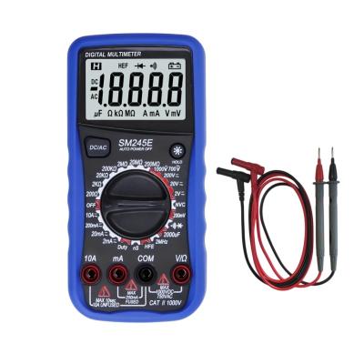 China SM245E Digital Multimeter with 4 1/2-digit LCD Display Backlight Function and Auto Power Off for sale