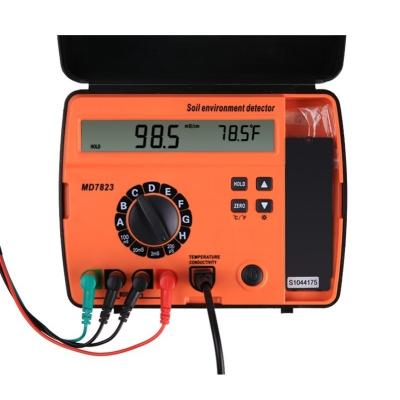 China MD7823 3 in 1 Soil Environment Detector with Large Screen LCD Display and Automatic Temperature Compensation for sale