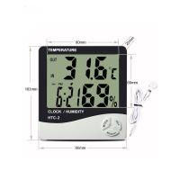 China HTC-2 Digital Thermo Hygrometer Memory of MAX/MIN Values and Temperature Unit Changeable for Indoor Outdoor Use for sale