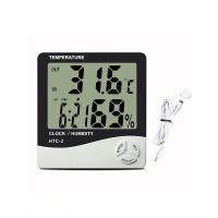 China HTC-2 Digital Thermo Hygrometer Memory of MAX/MIN Values and Temperature Unit Changeable for Indoor Outdoor Use for sale