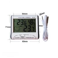 China DC103  Indoor/outdoor Digital Thermo-hygrometer with Memory of MAX/MIN Values Frost Point Alarm and Comfort Level Display for sale