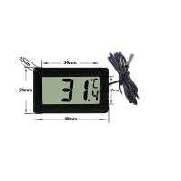 China DC-1 Digital Thermometer Temperature Meter with Water-Resistant Sensor Probe for Fish Tank and Reptile Use 1.5V LR44 Button Cell Power for sale