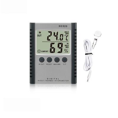 China HC520 Digital Thermo-Hygrometer Indoor Outdoor Temperature Display Comfort Level Memory of MAX/MIN Values Digital Hygrometer for sale