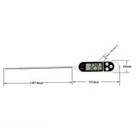 China KT300 Pen-Type Food Thermometer Digital Thermometer with 2-Second Fast Reading Data Hold Function and Auto Power-Off for Kitchen Cooking for sale