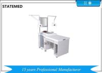 China Diagnostic Double Station ENT OPD Unit with 2500CC Suction, 450W Preheater & LED Lighting for sale