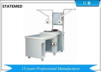China Diagnostic Double Station ENT OPD Unit with 2500CC Suction, 450W Preheater & LED Lighting for sale