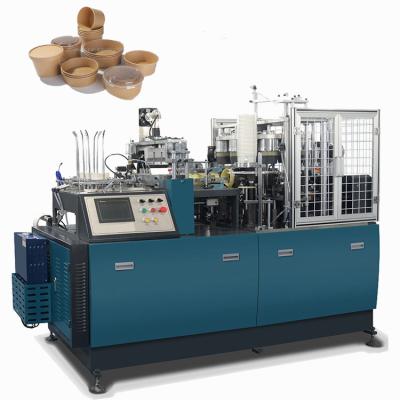 China Degradable Disposable Lunch Paper Bowl Forming Machine Fully Automatic for sale