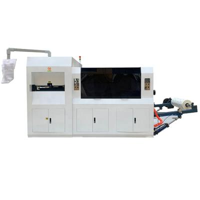 China Small Cardboard Paper Cup Die Cutting Machine Carton Sweet Cake Food Box Creasing for sale