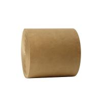 China Brown Kraft Paper Cup Raw Material Coffee Cup Disposable Eco Friendly Kraft Paper for sale