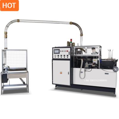 China High Speed Fully Automatic Paper Cup Machine With Paper Collection System for sale