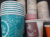 China Full Servo Paper Tea Cup Making Machine High Speed Disposable Cup Machine for sale