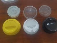 China PF-420W  Cup Lid Machine 420×160mm Plastic Lid Forming Machine for sale