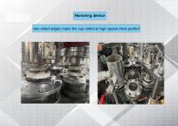 China Flexible and Customizable Paper Cup Making Machines 3100KG Speed 120-150 Pcs / Minute for sale