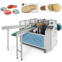 China Stackable Double Layer Dia 50-125mm Cup Lid Machine 50 To 70 Pcs/Min for sale